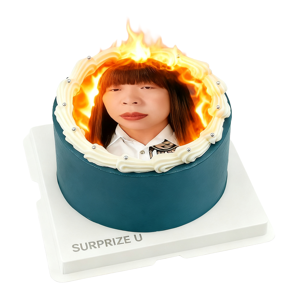 Red Uncle Burn Away Cake | SURPRiZE U
