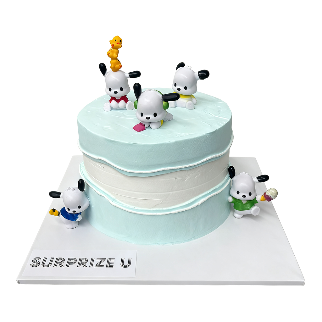Pochacco Styling Cake | SURPRiZE U Birthday Cakes